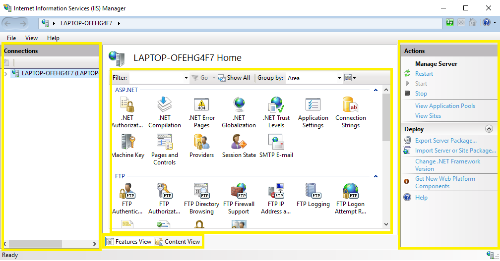 How To Setup Iis Web Server UnBrick ID
